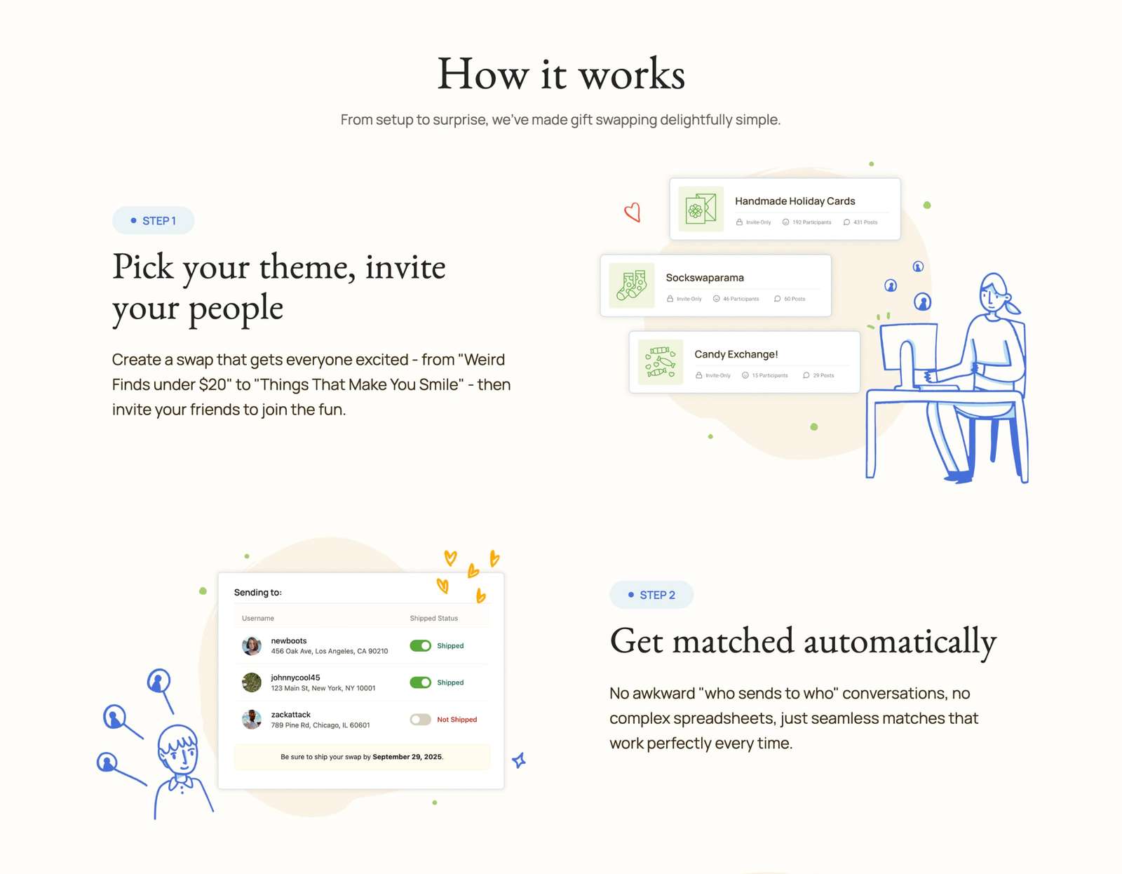 How It Works Section Examples