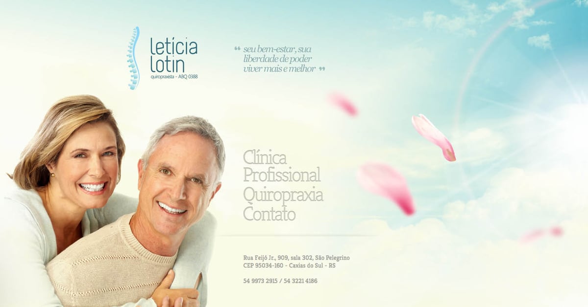 Letícia Lotin — One Page Website Award