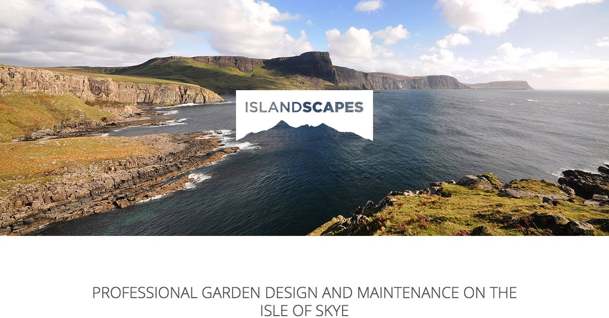 Islandscapes — One Page Website Award
