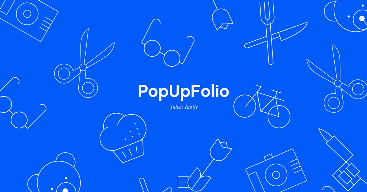 Julien Bailly — One Page Website Award