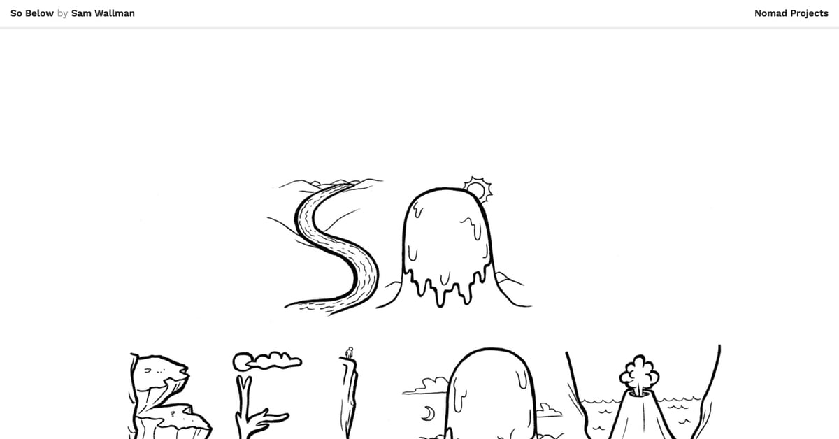 So Below — One Page Website Award