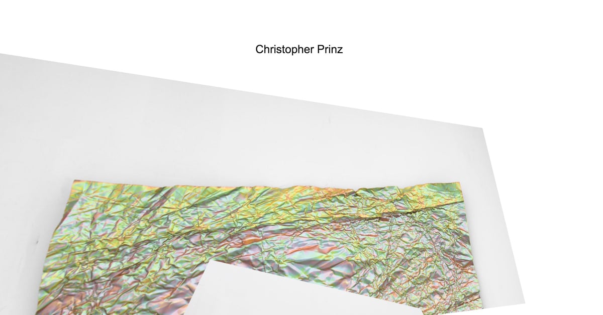 Christopher Prinz - One Page Website Award
