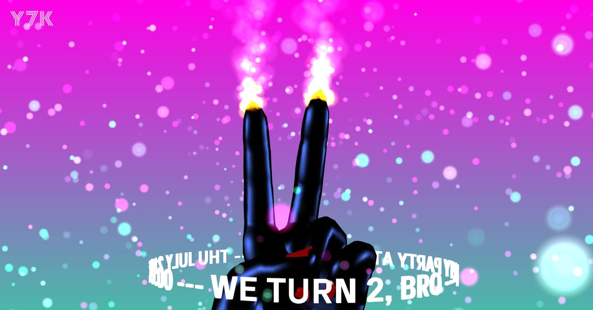 Y7K Birthday Party — One Page Website Award