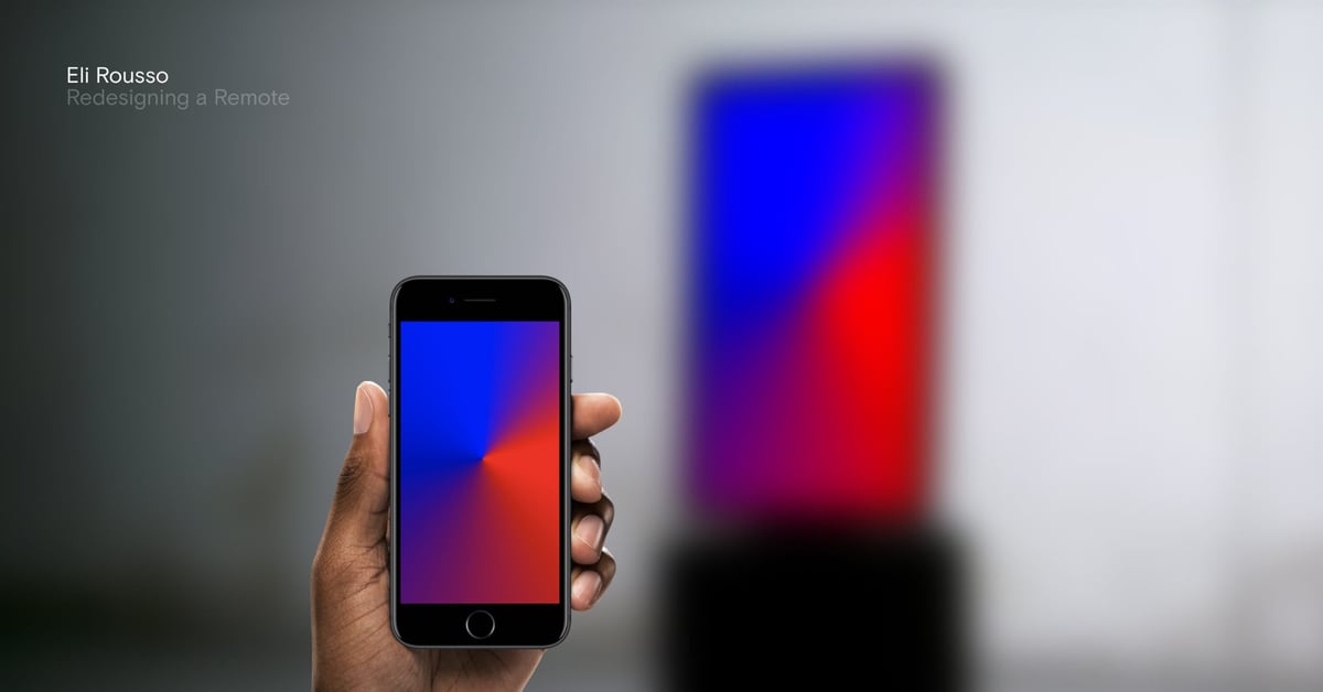 Redesigning a Remote by Eli Rousso — One Page Website Award