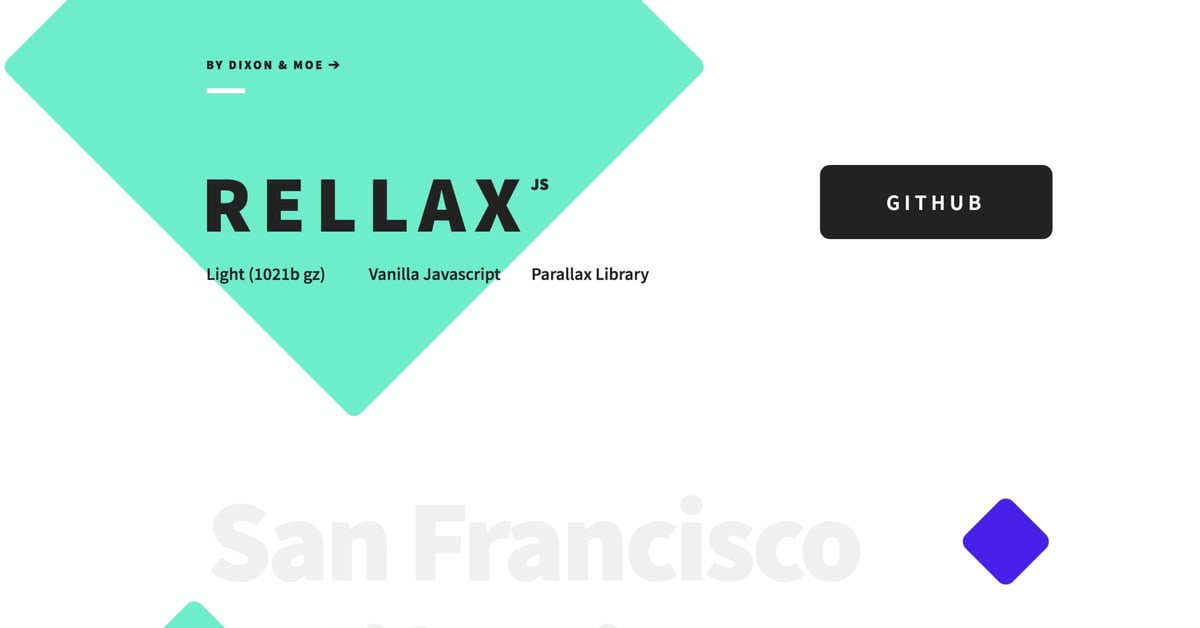 Rellax - One Page Website Award