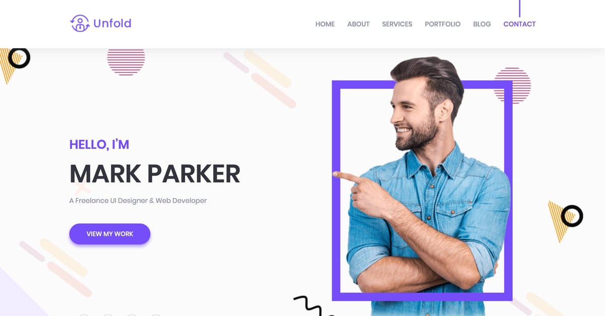 Unfold Lite - Free Template Review and Demo