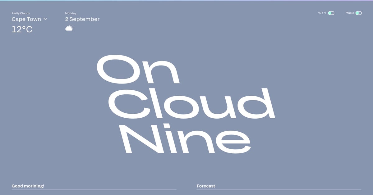 wthr.live — One Page Website Award