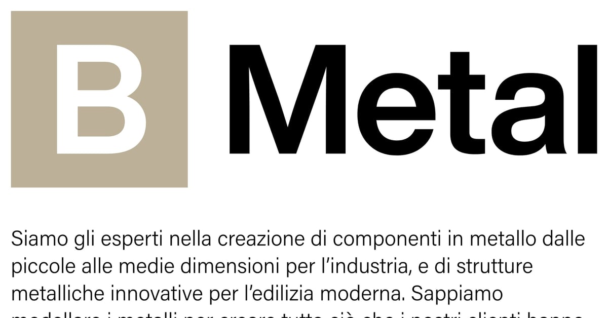 B-Metal — One Page Website Award