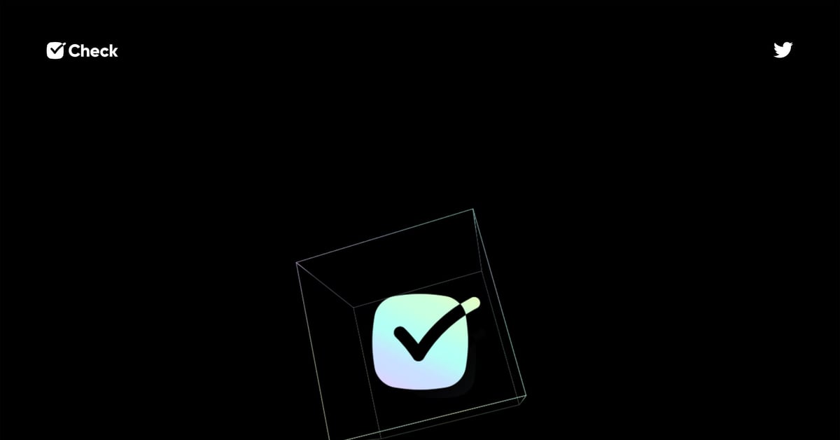 Check — One Page Website Award