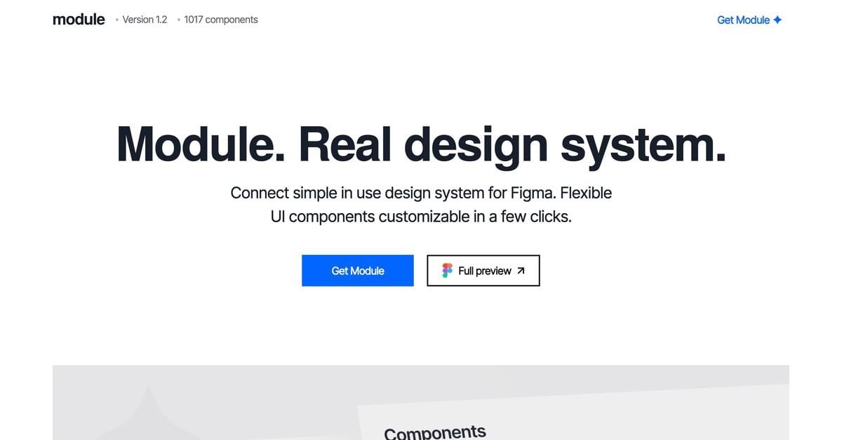 Module - One Page Website Award