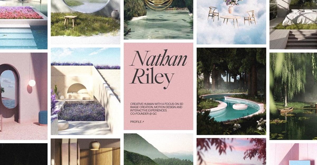 Nathan Riley - One Page Website Award