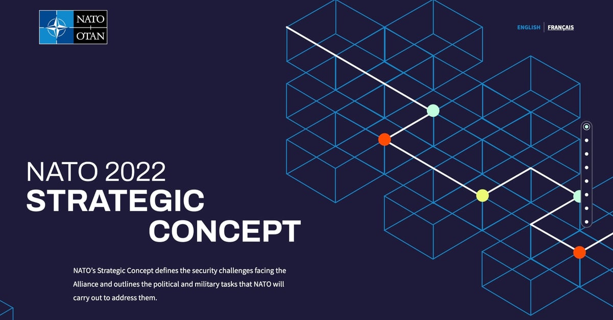 Nato 2022 – Strategic Concept — One Page Website Award