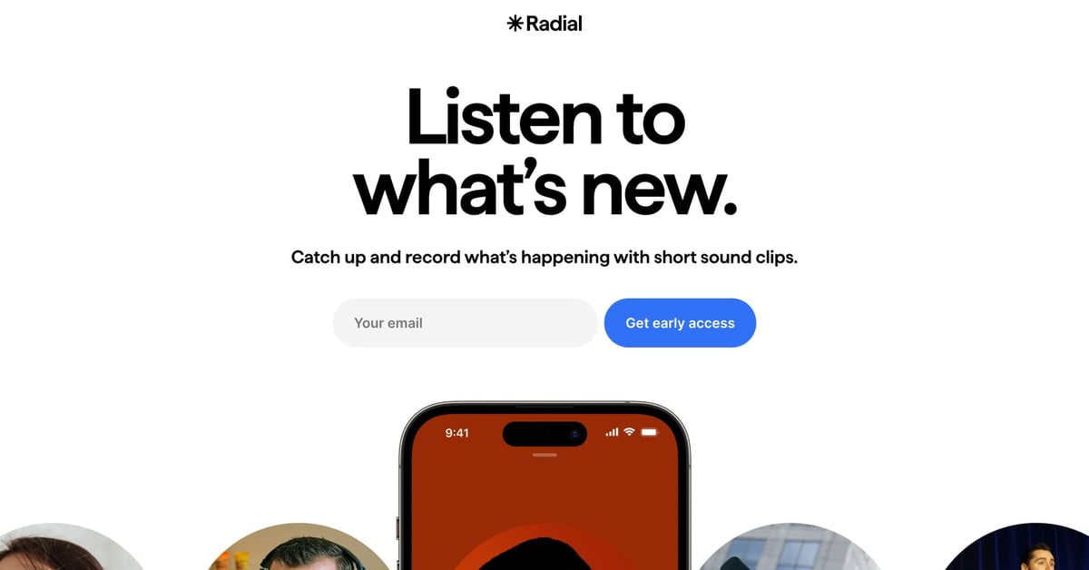 Radial — One Page Website Award
