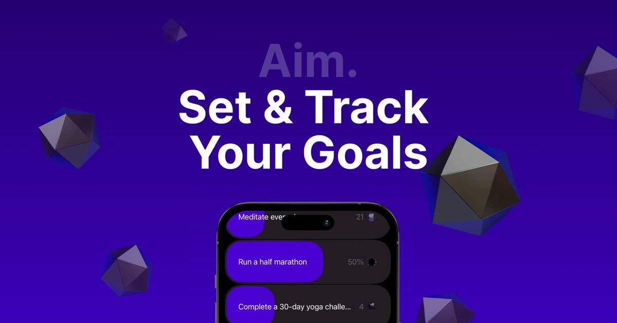 Aim — One Page Website Award