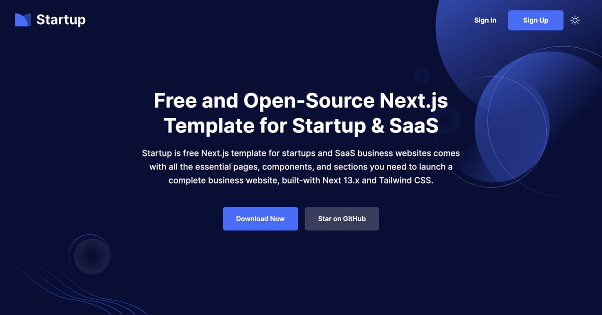 One Page Website Templates