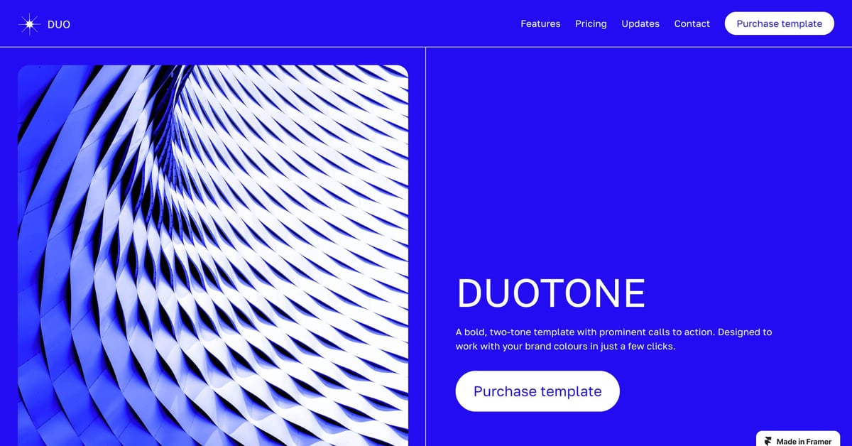 Duo - Template Review and Demo