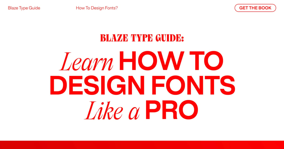 Blaze Type Guide - One Page Website Award