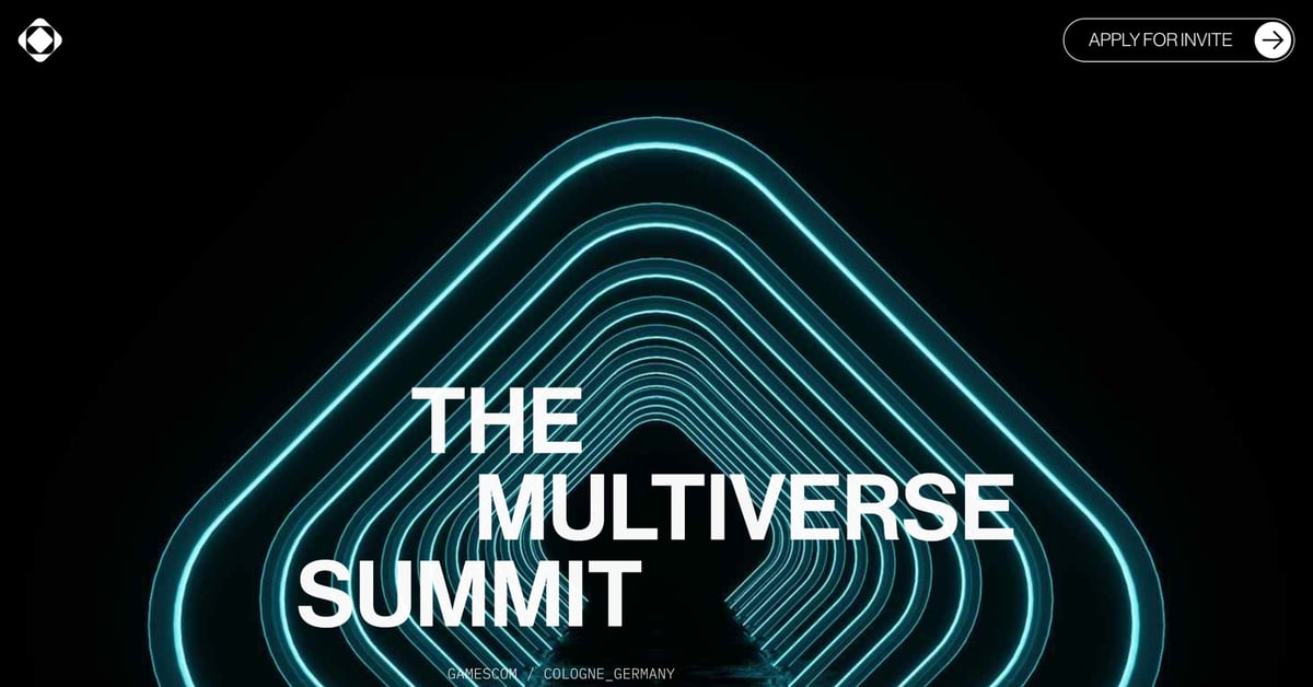 The Multiverse Summit — One Page Website Award