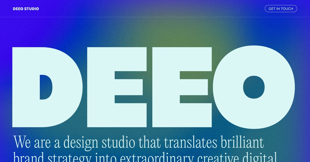 DEEO — One Page Website Award