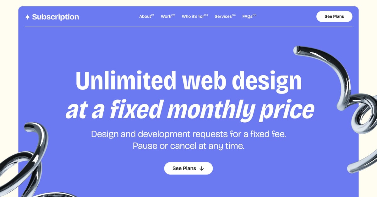 Subscription - Webflow Template Review and Demo