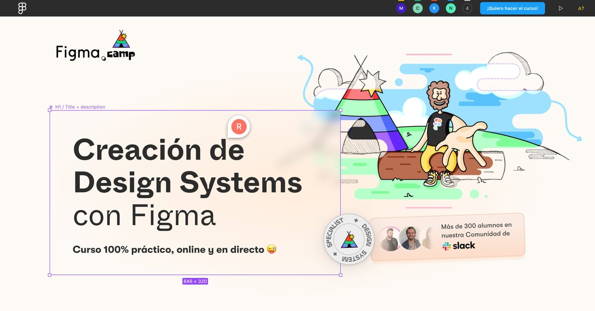 Figma Camp - One Page Website Award