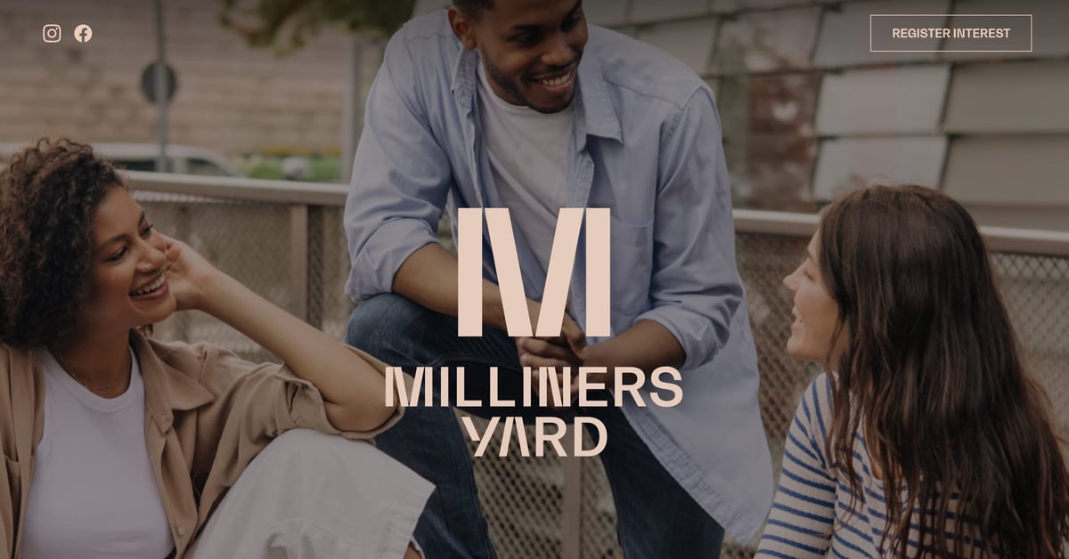 Milliners Yard — One Page Website Award