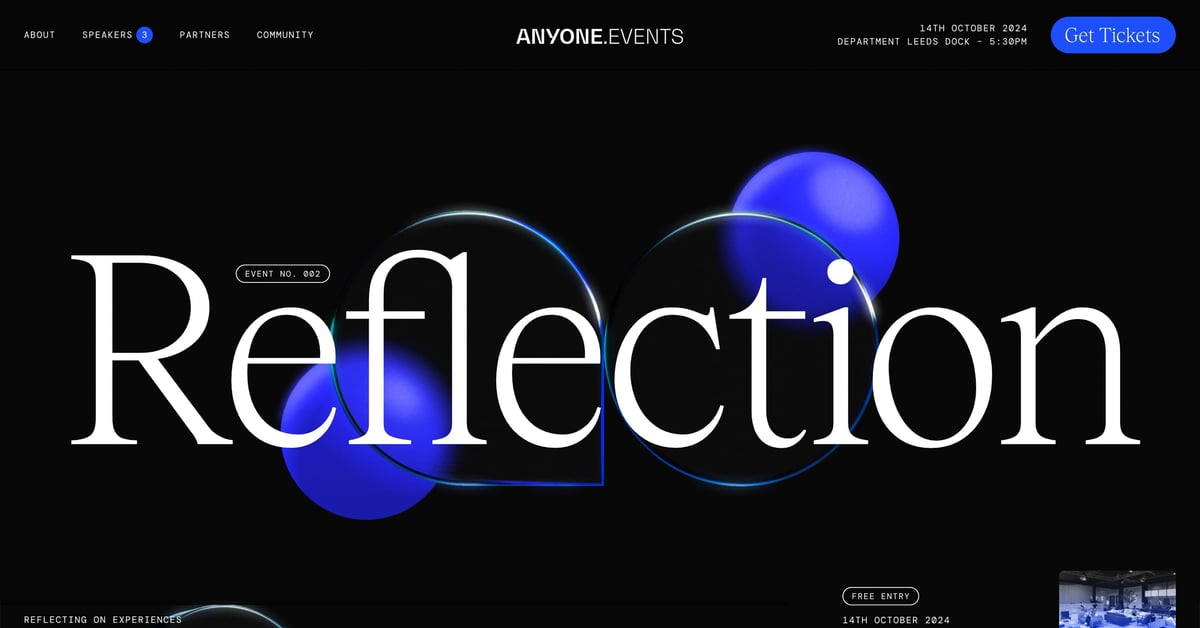 One Page Website Inspiration