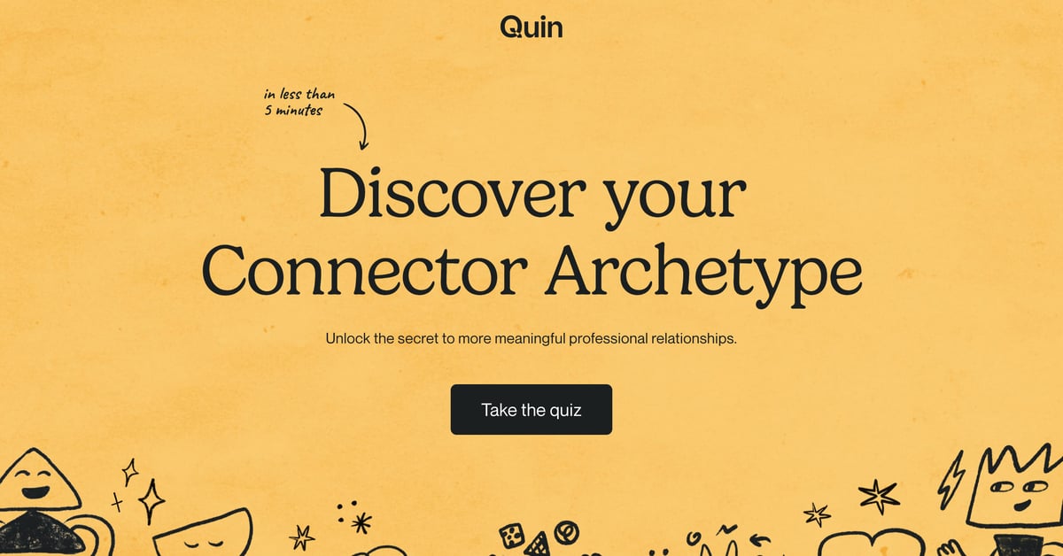 Connector Archetypes - One Page Website Award
