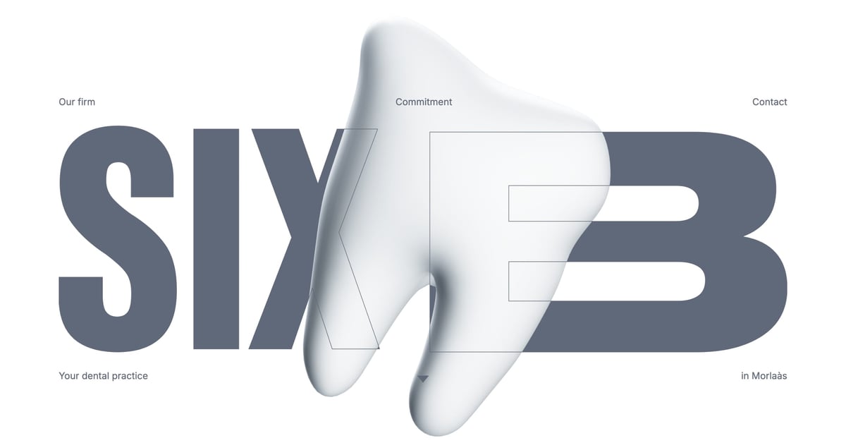 Six B — One Page Website Award
