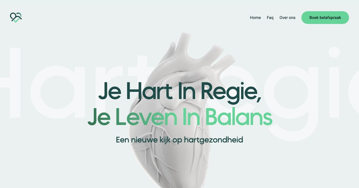 Hartregie - One Page Website Award