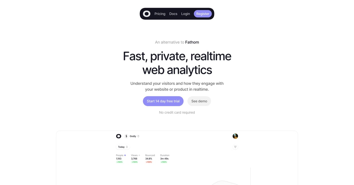 Visitors - One Page Website Award