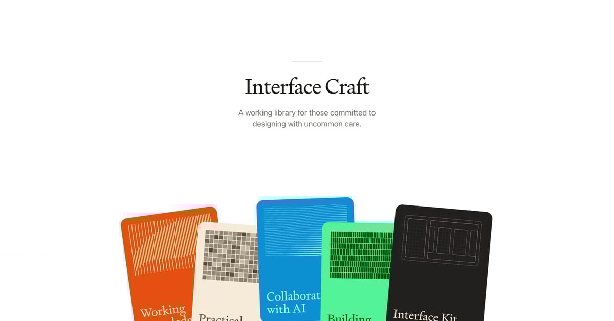 Interface Craft - One Page Website Award
