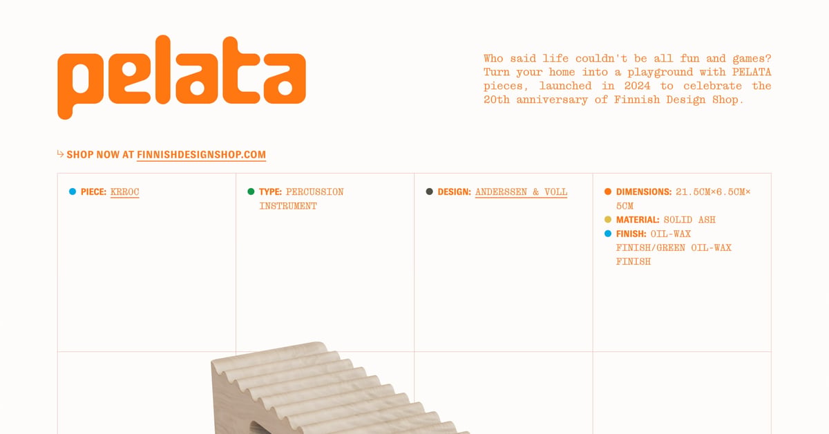 Pelata Pieces — One Page Website Award