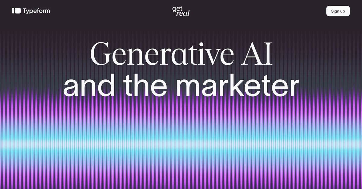 2026 Generative AI Trends — One Page Website Award