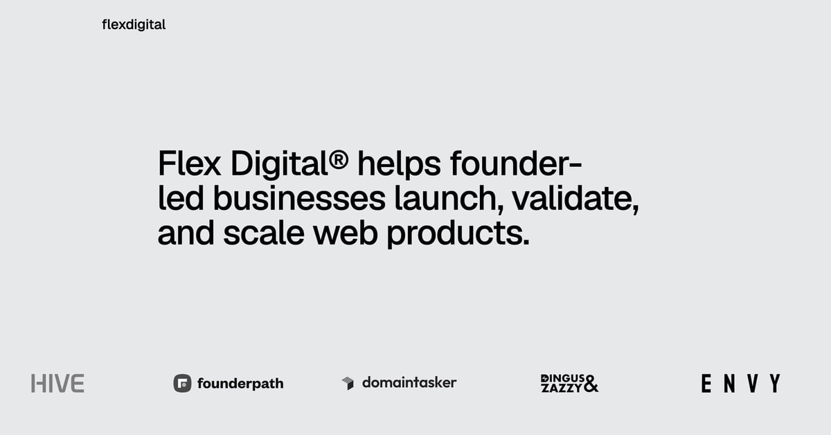 Flex Digital — One Page Website Award