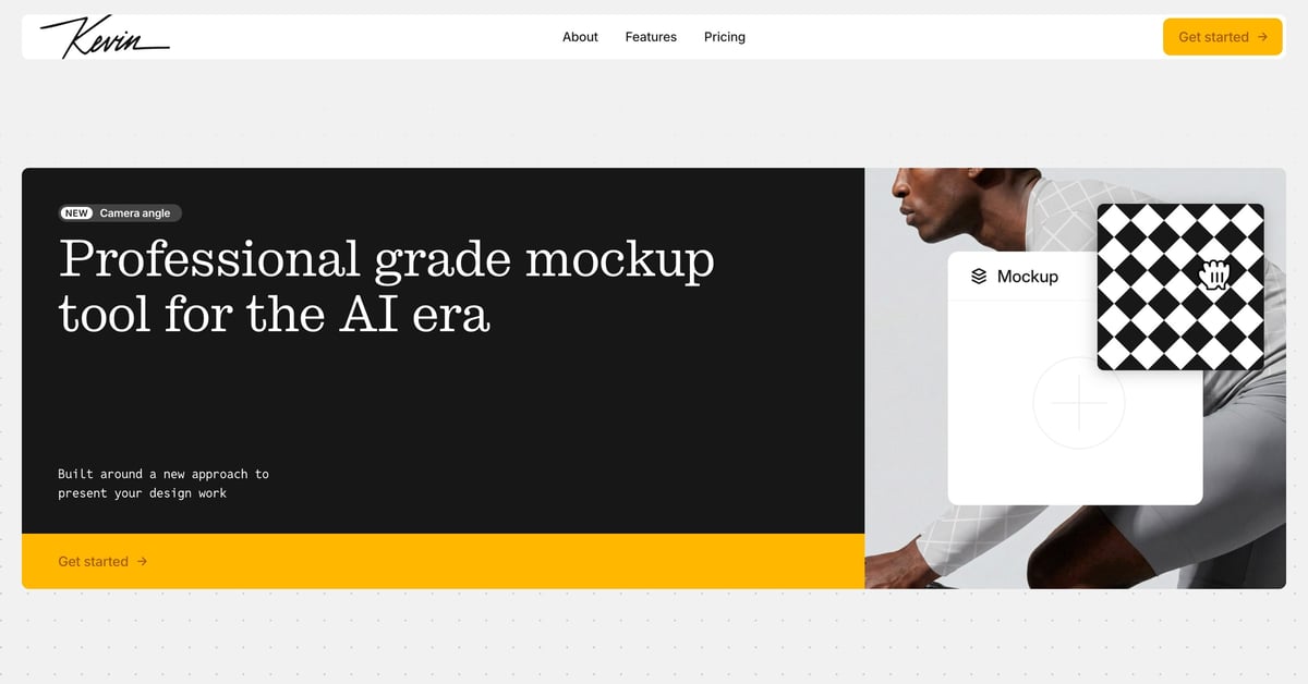 Kevin — One Page Website Award