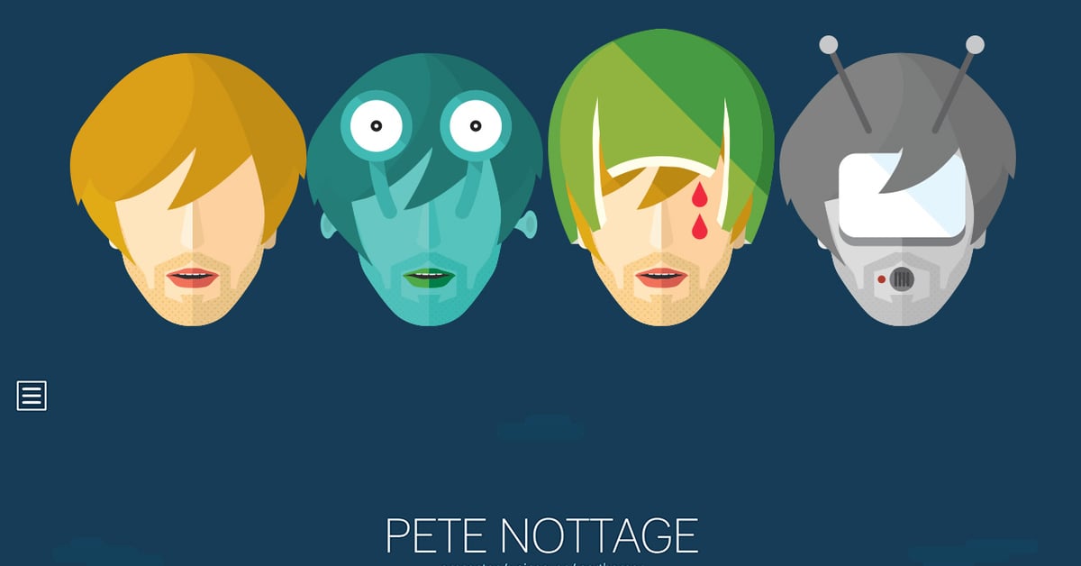 Pete Nottage — One Page Website Award